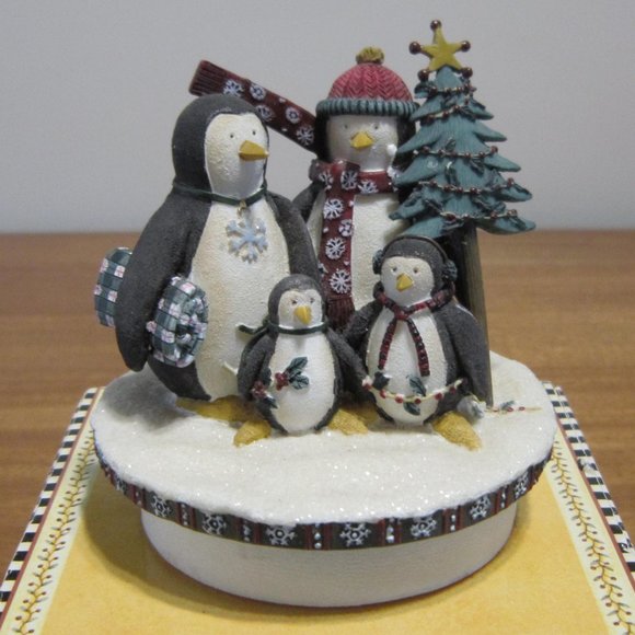 Debbie Mumm | Accents | New Debbie Mumm Our America Candletopper Winter ...
